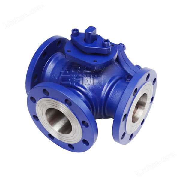 Q44F三通L型球阀 Q45F三通T型球阀-永嘉三精阀门有限公司