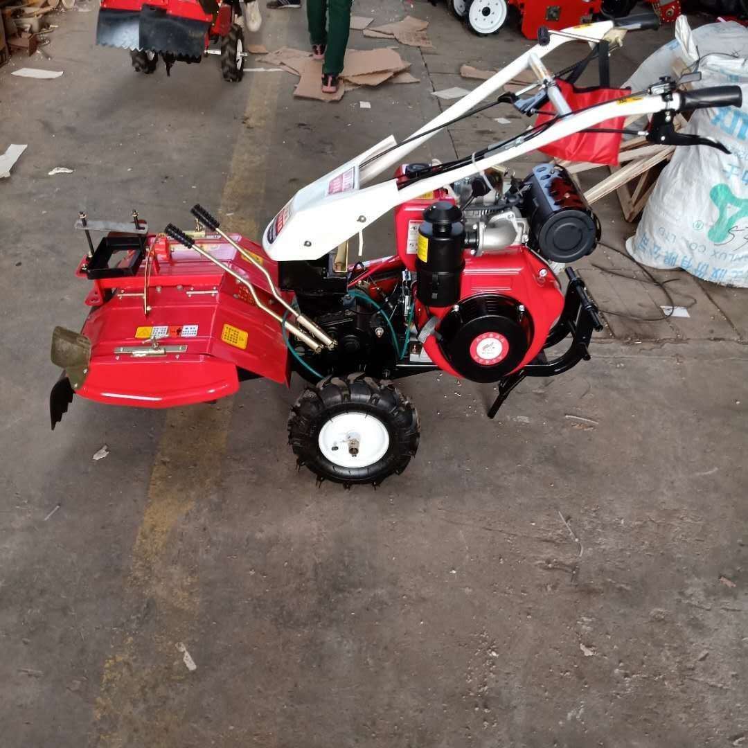 手扶式小型微耕机 鑫嘉强 葡萄园旋耕机 自走式开沟起垄机-环保在线